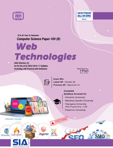 Web Technologies (Computer Science Paper-VIII-B) DSE, Elective-2, B.Sc III-Year VI-Sem, As Per ...