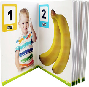 GoodsNet Numbers Board Book Big Picture Counting 1 To 100 For Children ...