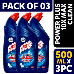 Harpic POWER PLUS 10X MAX CLEAN Original Liquid Toilet Cleaner Price in India - Buy Harpic POWER ...