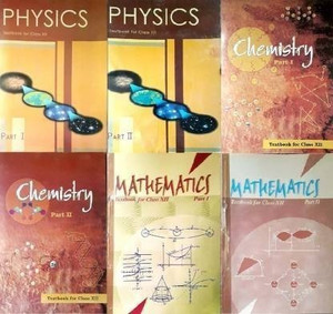 NCERT Textbooks Class 12th Physics Part 1&2 Chemistry Part 1&2 And Mathematics Combo 2019 Set Of ...