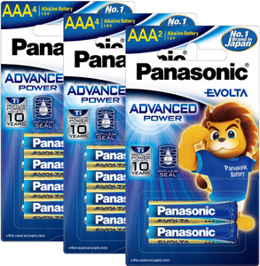 Panasonic Evolta Alkaline AAA 1.5V Battery - Panasonic : Flipkart.com