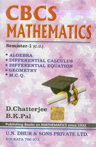 CBCS Mathematics Semester 1 (Calcutta University): Buy CBCS Mathematics Semester 1 (Calcutta ...