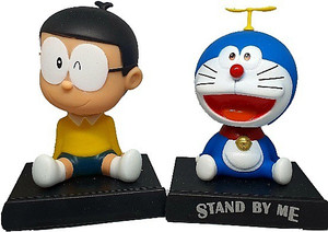 Daiyamondo Both Japanese Famous Cartoon Character Doremon With Nobita Big Size Bobble Head ...