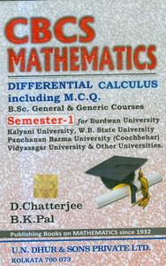 CBCS Mathematics Semester 1 (BURDWAN, WEST BENGAL STATE, KALYANI, VIDYASAGAR And PANCHANAN BARMA ...