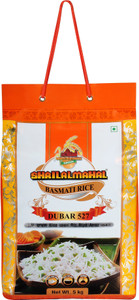 SHRI LAL MAHAL DUBAR BASMATI RICE 5 KG Basmati Rice (Medium Grain, Polished) Price in India ...