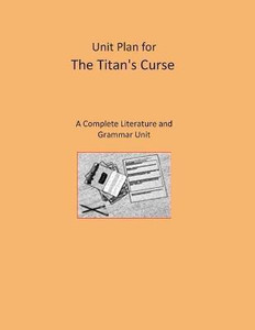 Unit Plan for The Titan's Curse: Buy Unit Plan for The Titan's Curse by ...