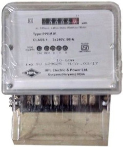 HPL Three Phase Counter Type 10-60A Energy Meter Metal Electrical Box Price in India - Buy HPL ...