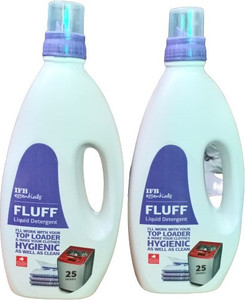 IFB Essentials Fluff Top/Front Loader Liquid Detergent 2 L (2000 ML) Floral Liquid Detergent ...