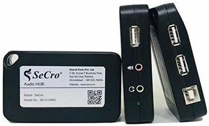 Secro Usb Audio Hub Usb Internal Sound Card Price In India Buy Secro Usb Audio Hub Usb