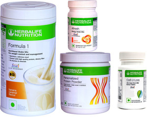HERBALIFE Power Pack Weight Loss Combo With Formula 1 Nutritional Shake ...