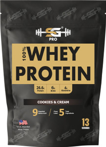 SG Whey isolate SG Whey Protein Powder(Cookies & cream) 458g Whey Protein Price in India - Buy ...
