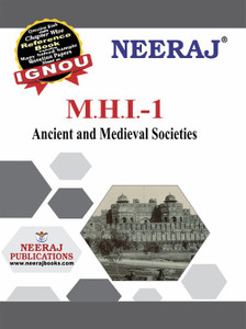 MHI-01 : Ancient And Medieval Societies: Buy MHI-01 : Ancient And Medieval Societies by Group of ...
