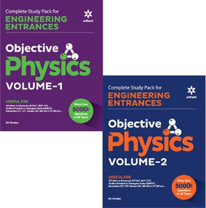 Arihant Objective Physics For Engineering Entrances VOL-1 & VOL-2: Buy Arihant Objective Physics ...
