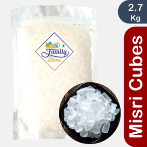 Family store Mishri Misri Cubes Squares (Rock Candy) | 900g x 3 Sugar Price in India - Buy ...