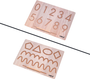 Virth Numeric and Patterns Practice Board with Dummy Pencil | Number "0 ...