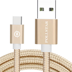 POLLSTAR USB Type C Cable 2 A 2 M Type C 3 High Speed Charging With Data Transfer