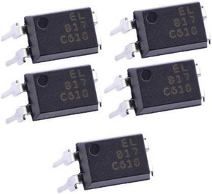 enifinity Goods 5 Pc PC817 Opto-coupler IC for Electronic Power Circuit Isolation Relay Driving ...