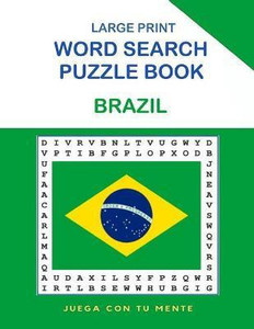 Brazil Word Search Puzzle Book: Buy Brazil Word Search Puzzle Book by ...