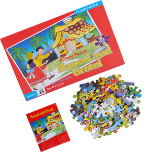 Toyvala HANSEL and GRETEL Charming Story Jigsaw Fun Learning Having 108 ...