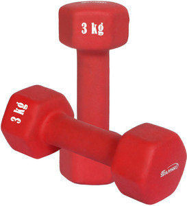 Sapphire Dumbbells Available in Weights - 3 kg Set of 2 pcs for Home/Gym Use Fixed Weight ...