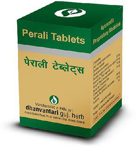 DHANVANTARI Guj.Herb Perali Tablets (20Tab) Price in India - Buy DHANVANTARI Guj.Herb Perali ...