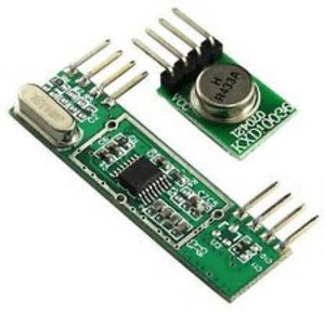 ONLINESTORE RF ASK module Wireless Transmitter + Receiver Pair 433 / 434 MHz Temperature Sensor ...