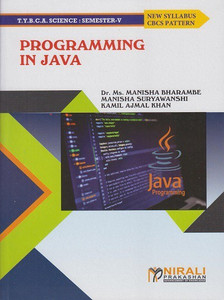 PROGRAMMING IN JAVA (TYBCA Science : Semester 5 - SPPU): Buy PROGRAMMING IN JAVA (TYBCA Science ...