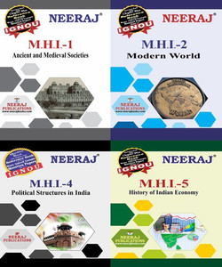 IGNOU MHI-01 : Ancient And Medieval Societies MHI-02 : Modern World MHI-04 : Political ...