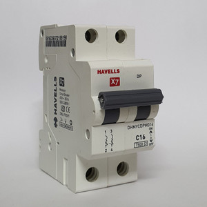 HAVELLS 16A DP X7 7.5KA MCB Price in India - Buy HAVELLS 16A DP X7 7.5KA MCB online at Flipkart.com