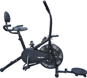 Reach AB-110BHT Air Upright Cycle With Back Support Seat,Handles & Twister Dual-Action ...