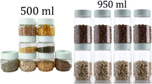 Solomon Plastic Grocery Container - 500 ml, 950 ml Price in India - Buy Solomon Plastic Grocery ...