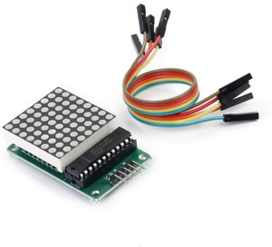 Super Debug Imported Max7219 Dot Matrix Module Mcu Control Led Display Electronic Components ...