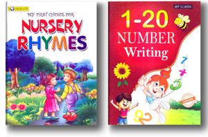 My First Choice For Nursery Rhymes & Number Writing 1-20 Reading ...