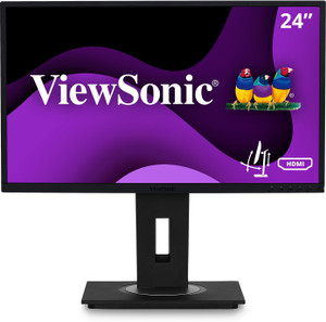 ViewSonic 24 Inch Full HD LED Backlit IPS Panel Vdisplay manager for split screen | Frameless ...
