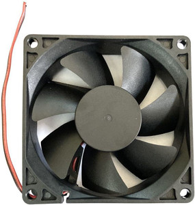 DHRUV-PRO High Speed 12V 0.45amp DC Fan 80X80X25MM Cabinet 3-Inch Square Cooling fan Cooler ...