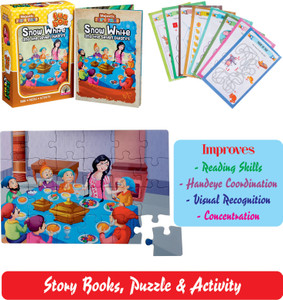 THE BOOK TREE FUN BOX WITH PUZZLE GAME , STORY BOOK( FAIRY TALE AND ...