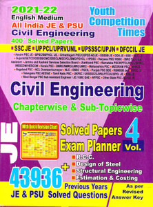 Civil Engineering Chapterwise & Sub-Topicwise Solved Papers Exam Planner Vol.-4 (All India JE ...
