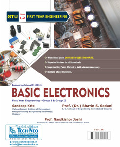 Basic Electronics For GTU Sem 1 & 2 Code -3110016 Semester I & II ...