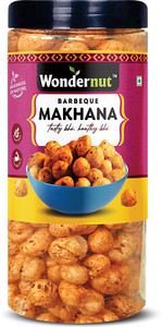 Wondernut Roasted Barbeque Makhana | Fox Nuts | Flavored Makhana | High Protein, Fiber, Gluten ...