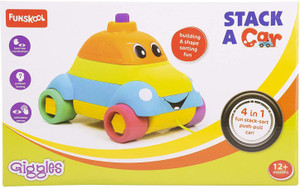 FUNSKOOL STACK A CAR, CREATIVE, EDUCATIONAL , STACKING TOY, SHAPE SORTER , GREAT GIFT FOR KIDS ...