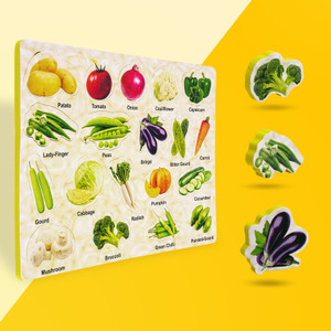 lefan vegetable printed puzzle for kids , first Jigsaw Puzzle for Kids ...