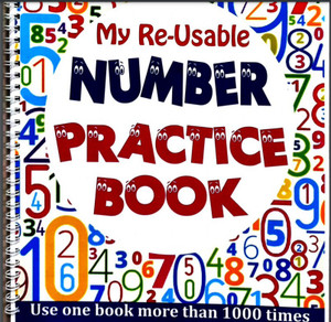Mt hub Reusable Number Practice Book For Kids Price in India - Buy Mt ...