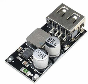 xcluma QC3.0 QC2.0 USB DC-DC Buck Converter Charging Step Down Module 6-32V 9V 12V 24V to Fast ...