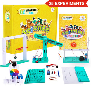 Sparklebox Science Class 7 Kit, Gift for Kids 10+ Years with 30 ...