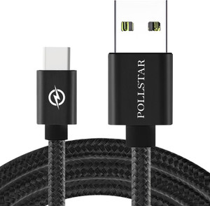 POLLSTAR USB Type C Cable 2 M Type C 3 High Speed Charging With Data Transfer POLLSTAR