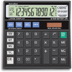 Flipkart.com | ORPAT Desktop Calculators – OT-512 GT Basic Calculator - Basic