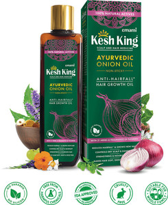 Kesh King Ayurvedic Onion -100ml Hair Oil - Price in India, Buy Kesh King Ayurvedic Onion -100ml ...