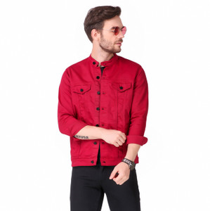 Plus91 Full Sleeve Solid Men Denim Jacket - Buy Plus91 Full Sleeve Solid Men Denim Jacket Online ...