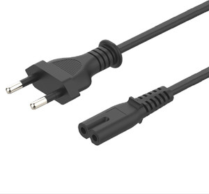 Fedus Power Cord 1.2 m 4 Feet 2-pin Universal Replacement AC Power Cord Cable Wire for LED TV ...