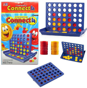 Farewell - Of Your Search Connect 4 in A Row Line Compact 21 Red and ...